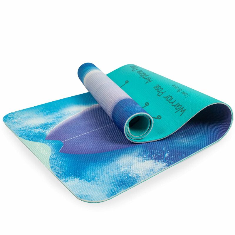 Children's Yoga Mat - Wave Rider - Biodegradable Life