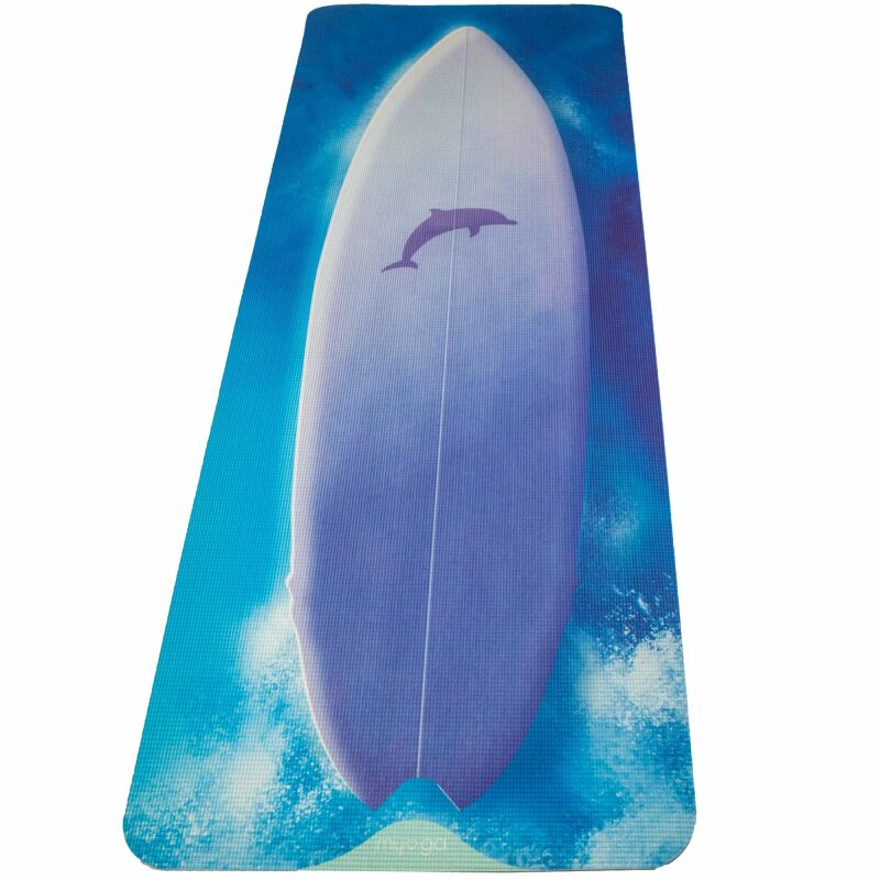 Children's Yoga Mat - Wave Rider - Biodegradable Life