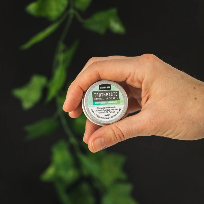 Truthpaste Activated Charcoal Zero-Waste Toothpaste - Fluoride Free ...
