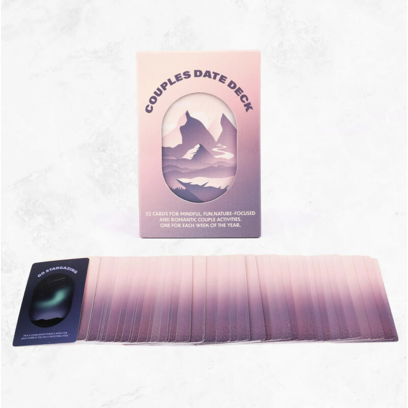 Mindful Couple Activity Cards - Biodegradable Life